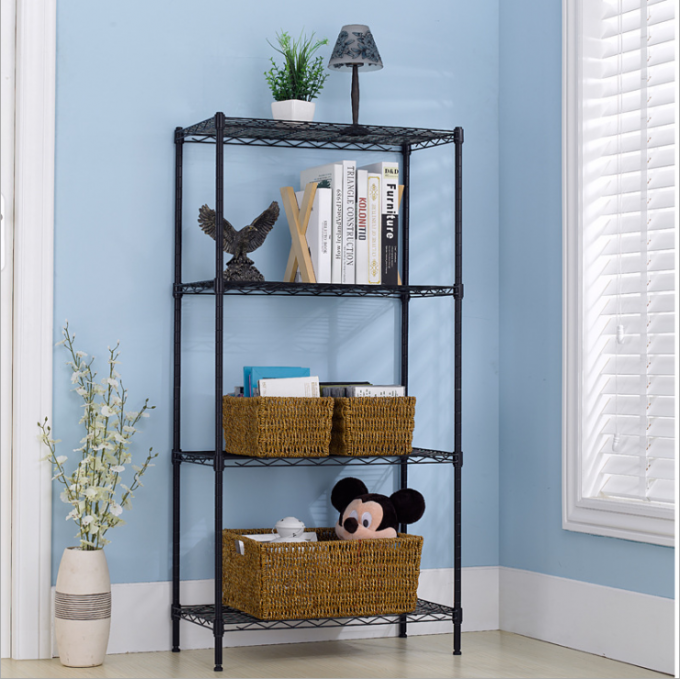 42" W X 14" D X 72" H 6 Tier Chrome Wire Shelving / Mobile Wire Rack