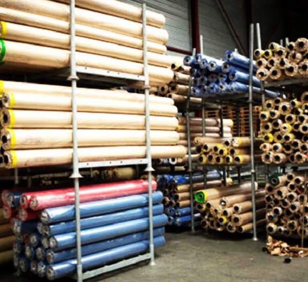 Easy Movable Carpet Pad Heavy Duty Storage Racks 1000kg Capacity